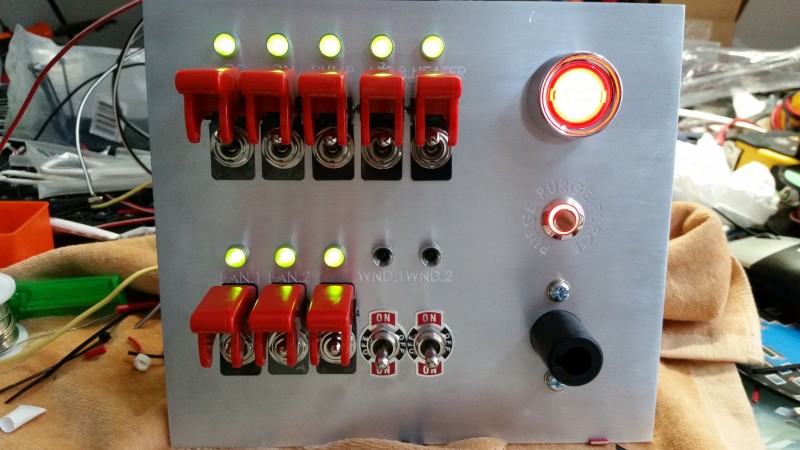R32 Brushed Aluminium Switch Panel – Custom Cluster Development