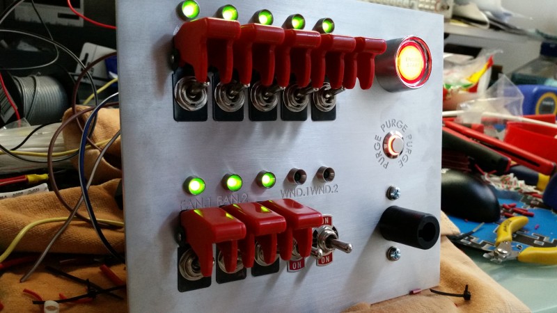 R32 Brushed Aluminium Switch Panel – Custom Cluster Development
